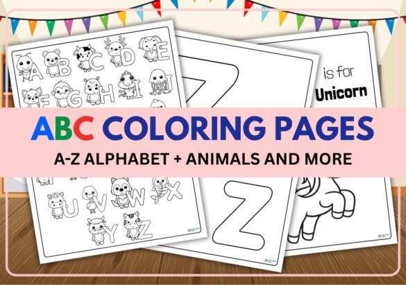 ABC Alphabet Coloring Pages For Kids | 126 Free Printable PDFs