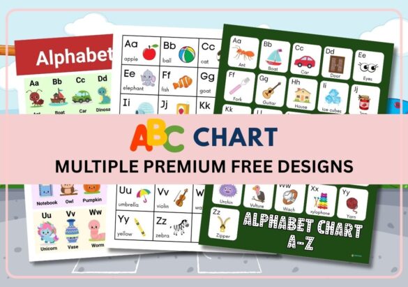 12 Alphabet Chart Printable | Free Printables PDF