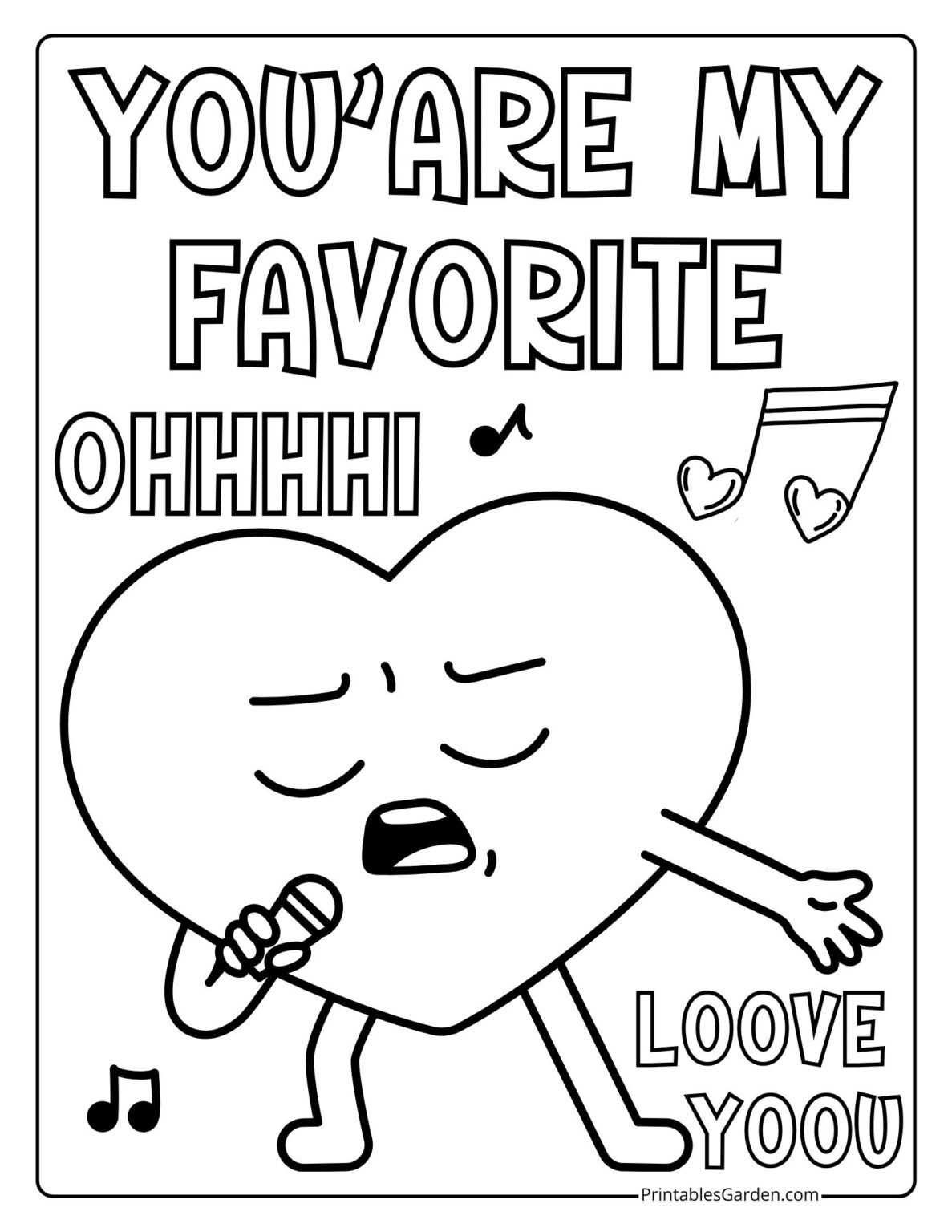 23 Free Love Coloring Pages For Kids And Adults