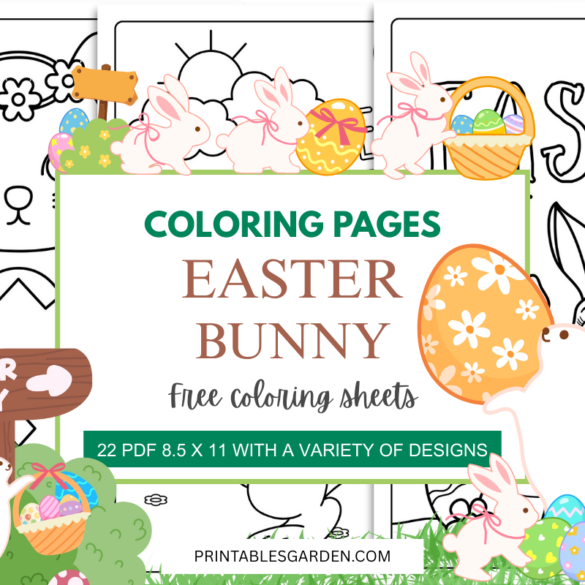 Free Easter Coloring Pages Printable PDFs